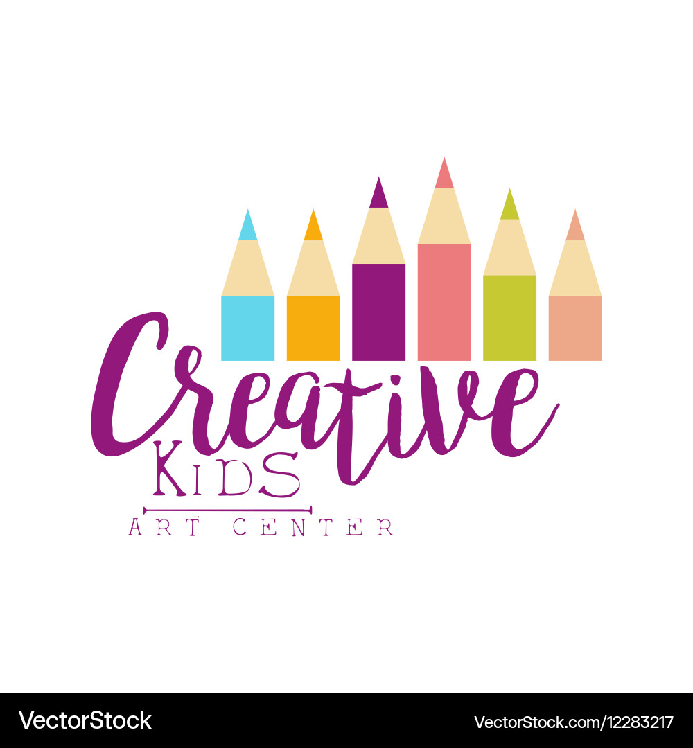 Kids Creative Class Template Promotional Logo With