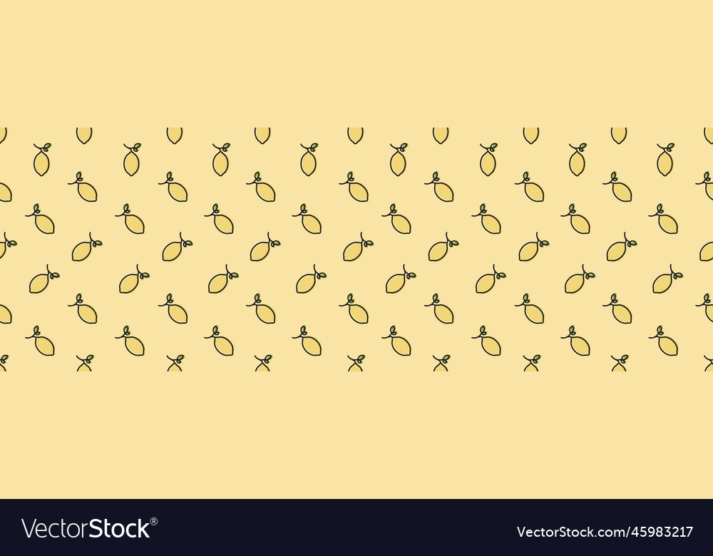 Lemon background Royalty Free Vector Image - VectorStock