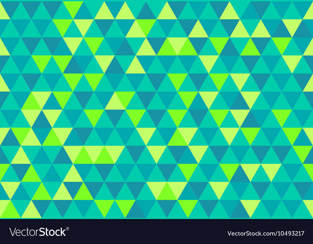 Retro triangle pattern gemtone sea Royalty Free Vector Image