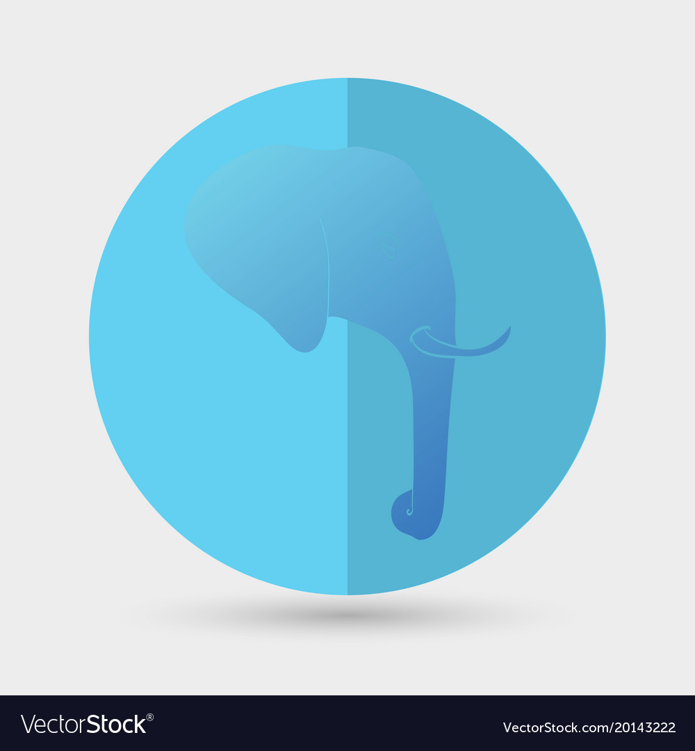 Elephant icon Royalty Free Vector Image - VectorStock