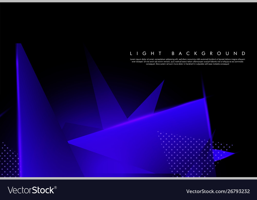 Triangular background abstract composition 3d Vector Image