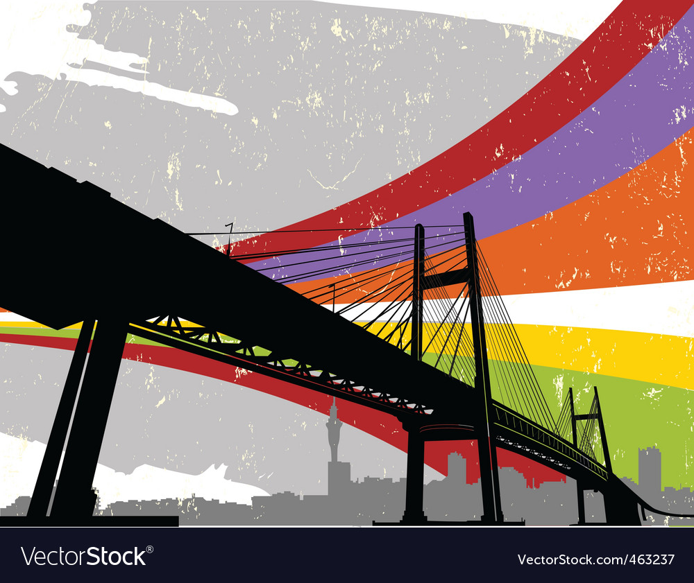 Bridge Royalty Free Vector Image - VectorStock