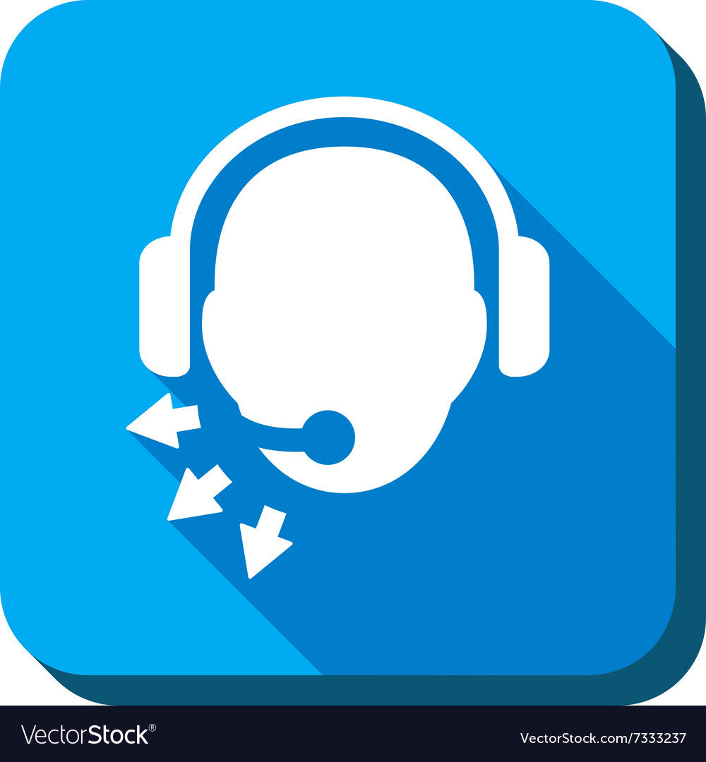 Operator message icon Royalty Free Vector Image