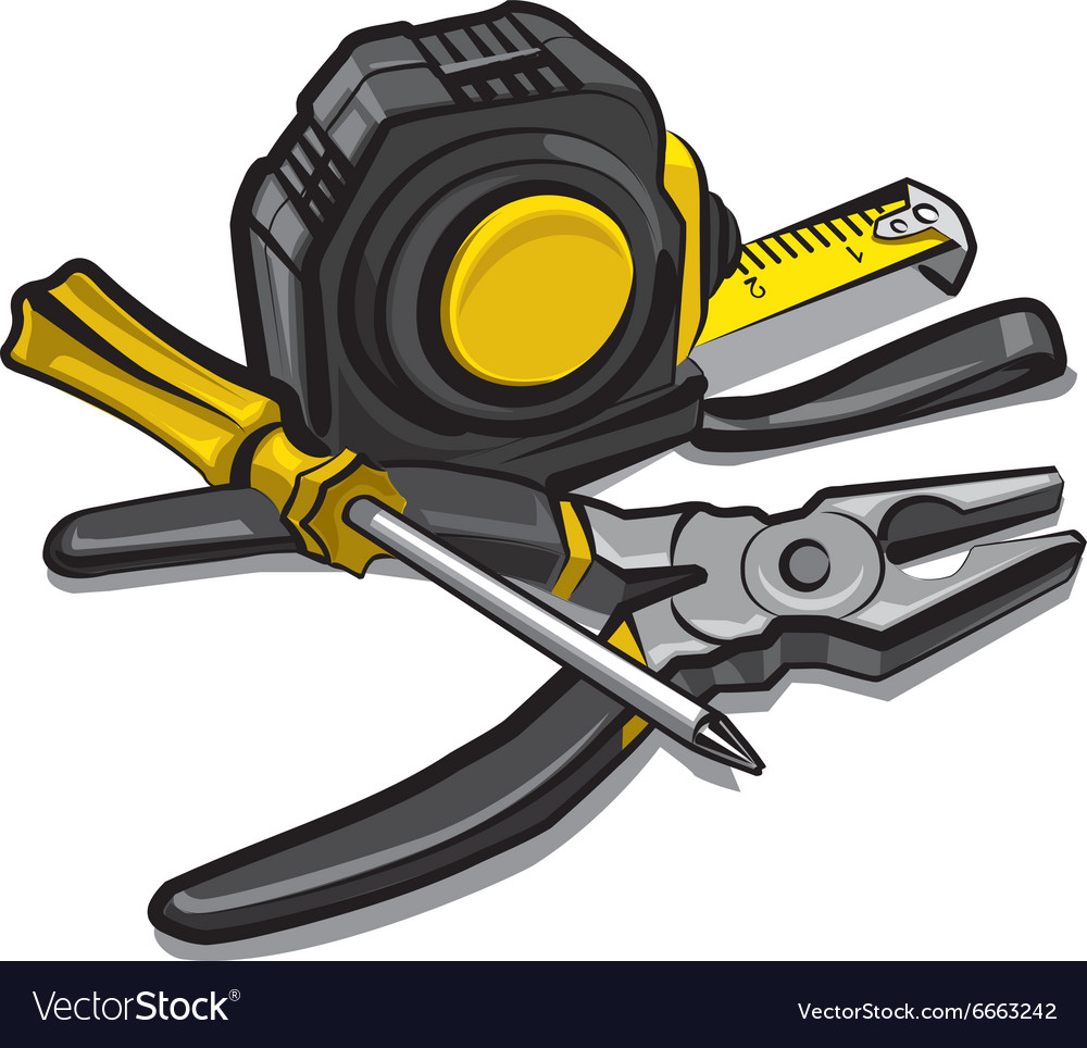 Hand tools Royalty Free Vector Image - VectorStock