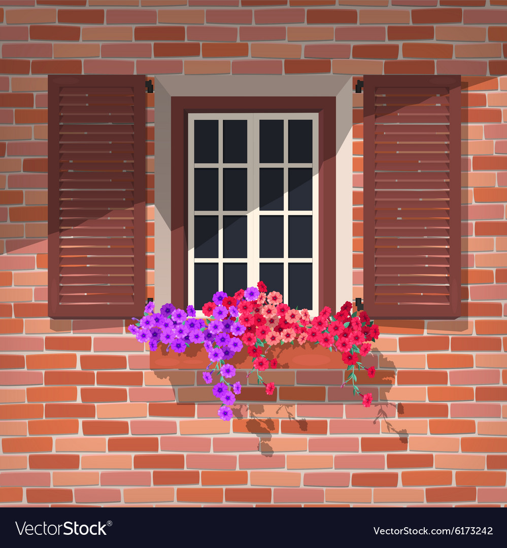 Open window Royalty Free Vector Image - VectorStock