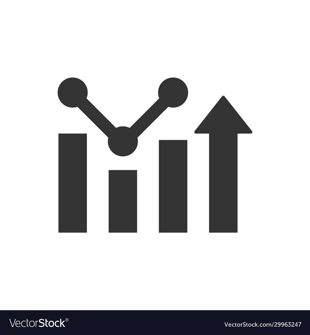 Progress report icon Royalty Free Vector Image
