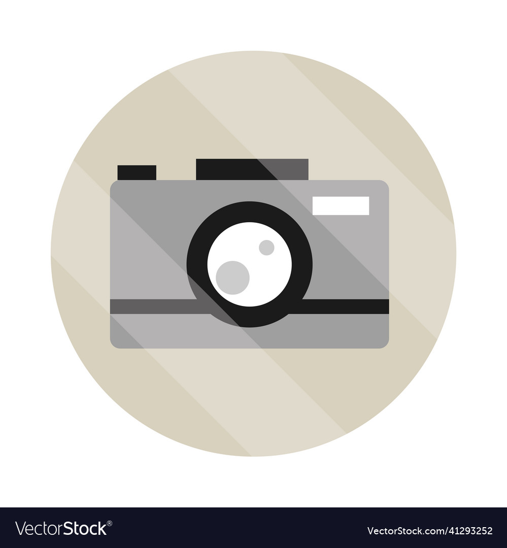 Camera app icon Royalty Free Vector Image - VectorStock