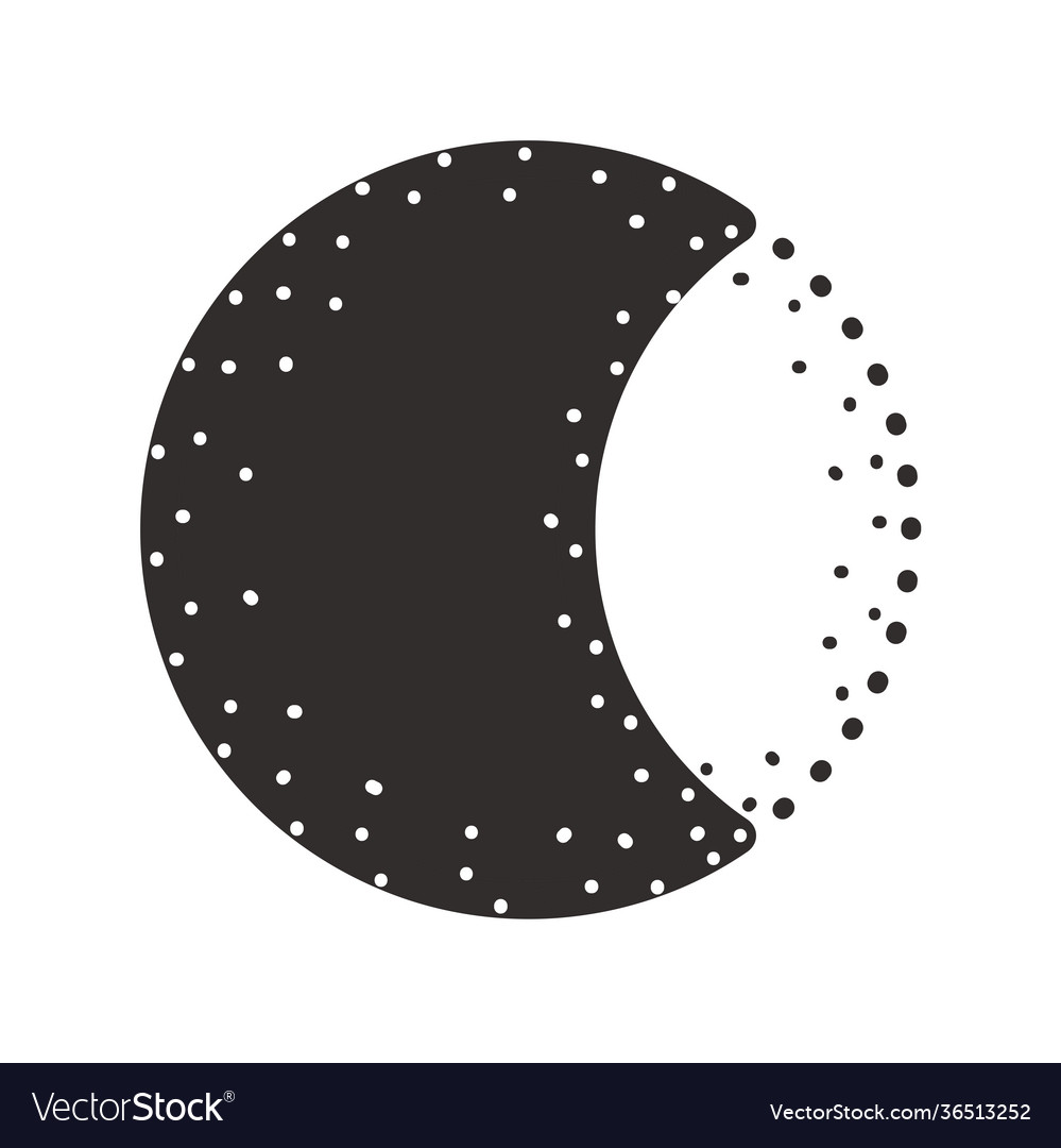 Moon Phases Astrology Royalty Free Vector Image