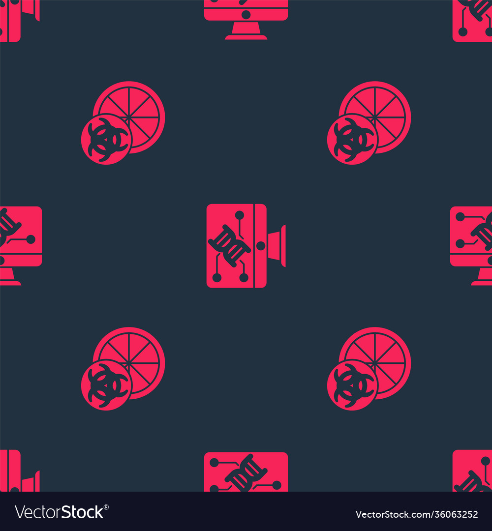 Set genetically modified orange and engineering Vector Image