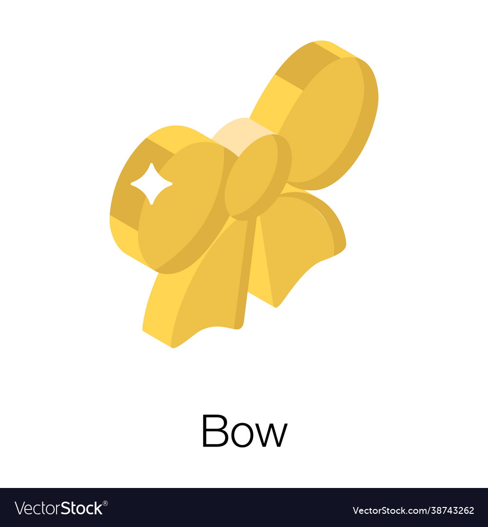 Bow Royalty Free Vector Image - VectorStock
