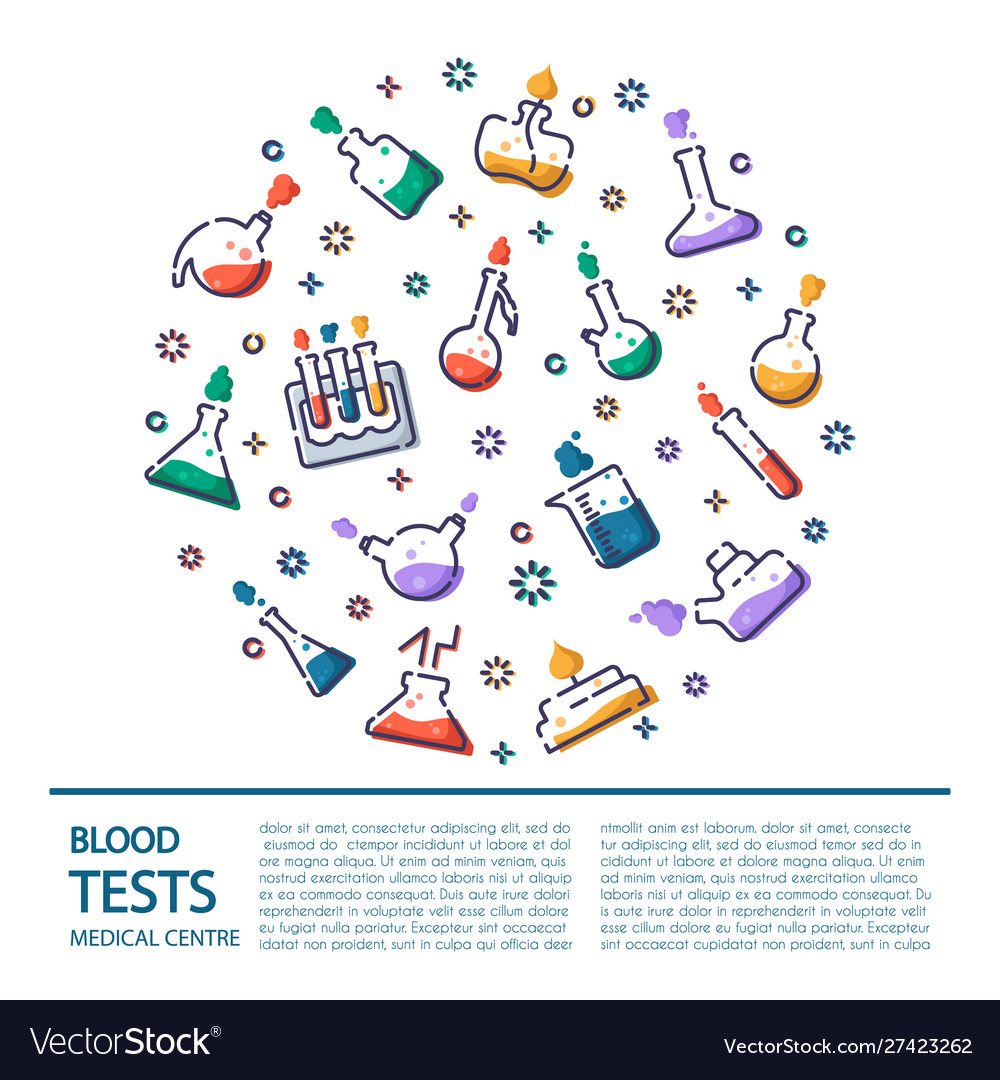Laboratory flasks icon set Royalty Free Vector Image