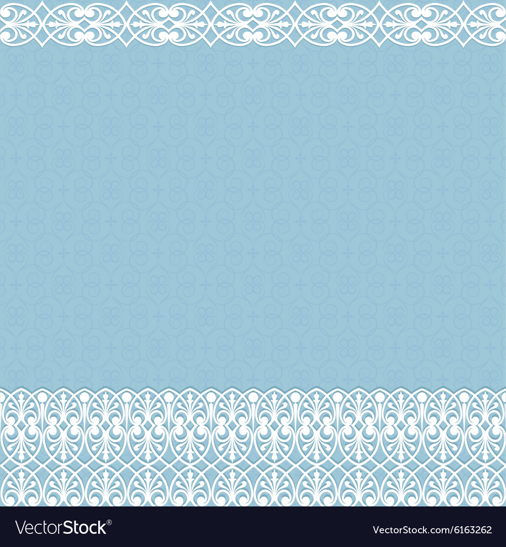 Pattern borders Royalty Free Vector Image - VectorStock
