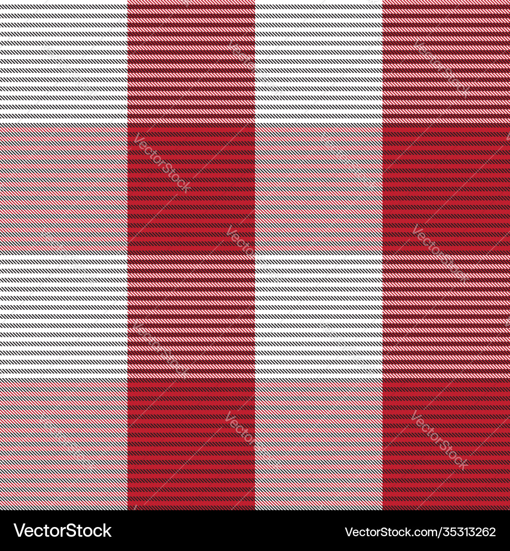 Red asymmetric plaid textured seamless pattern Vector Image