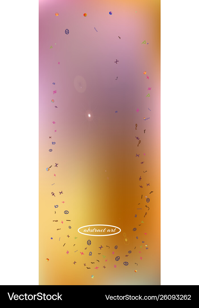 Useful abstract ultra wide space background Vector Image