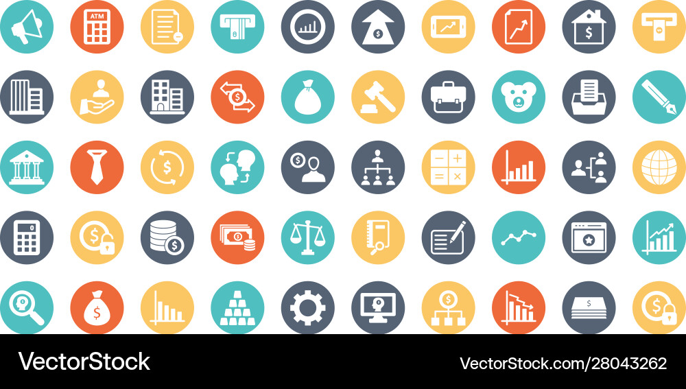 We are up with trade icon these ico Royalty Free Vector