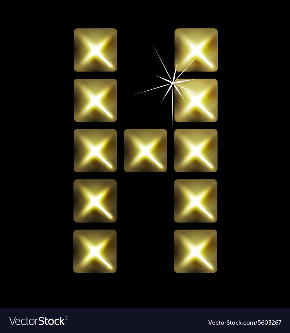 Abstract creative font Royalty Free Vector Image