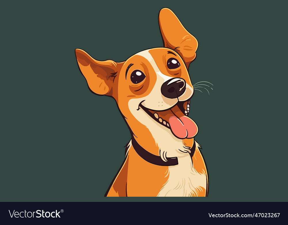 Funny dog Royalty Free Vector Image - VectorStock Funny dog Royalty Free Vector Image - VectorStock