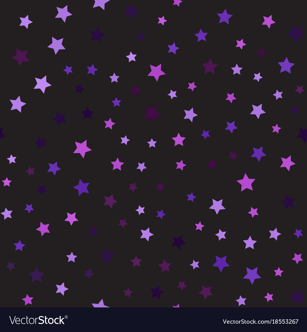 Star pattern seamless Royalty Free Vector Image