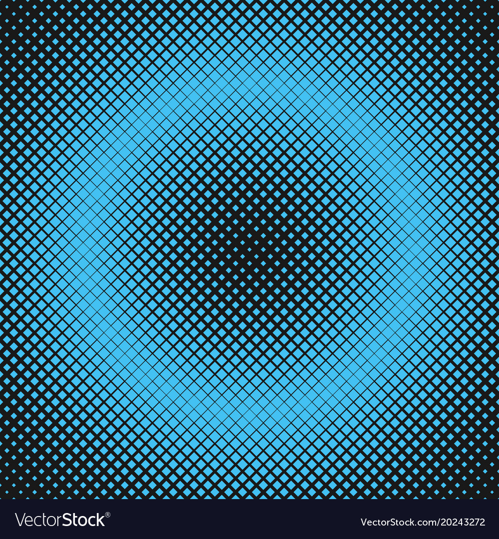 Abstract halftone square pattern background Vector Image