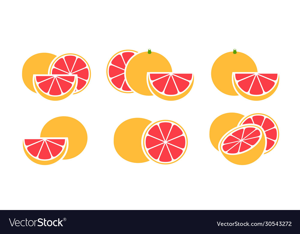 Grapefruit Royalty Free Vector Image - VectorStock