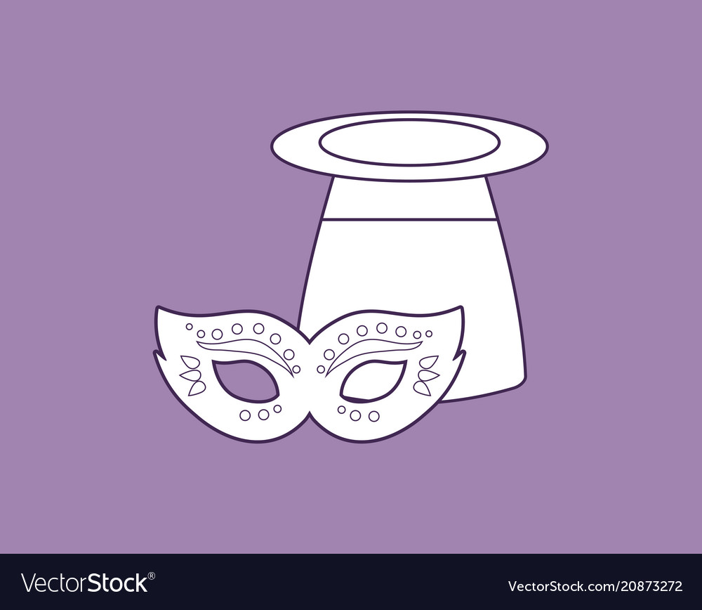 Magic hat design Royalty Free Vector Image - VectorStock