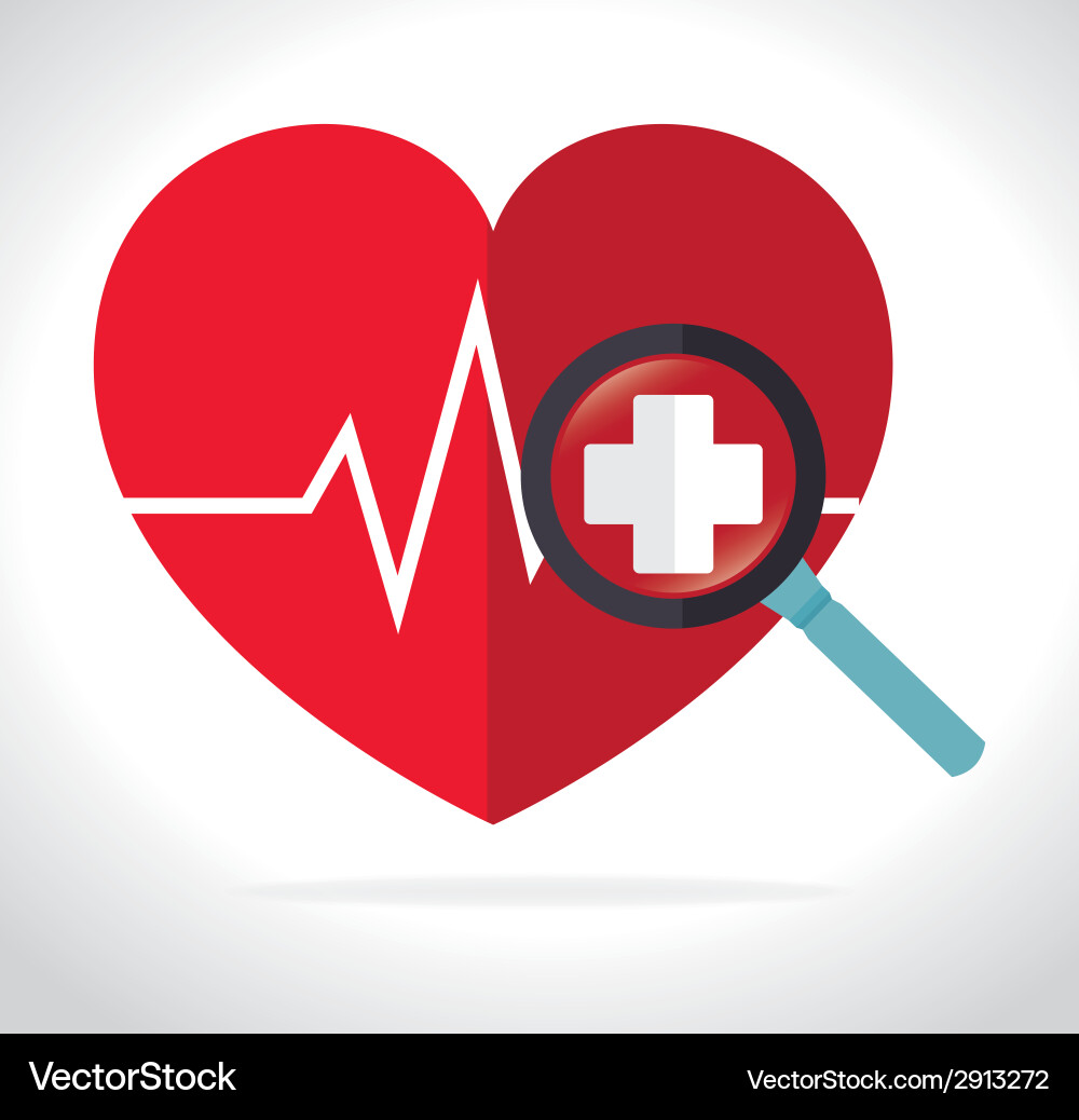 Medical design over gray background Royalty Free Vector