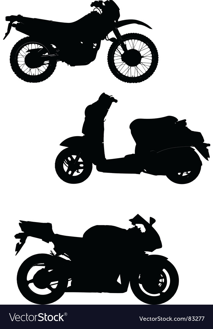 Motorcycle Royalty Free Vector Image - VectorStock