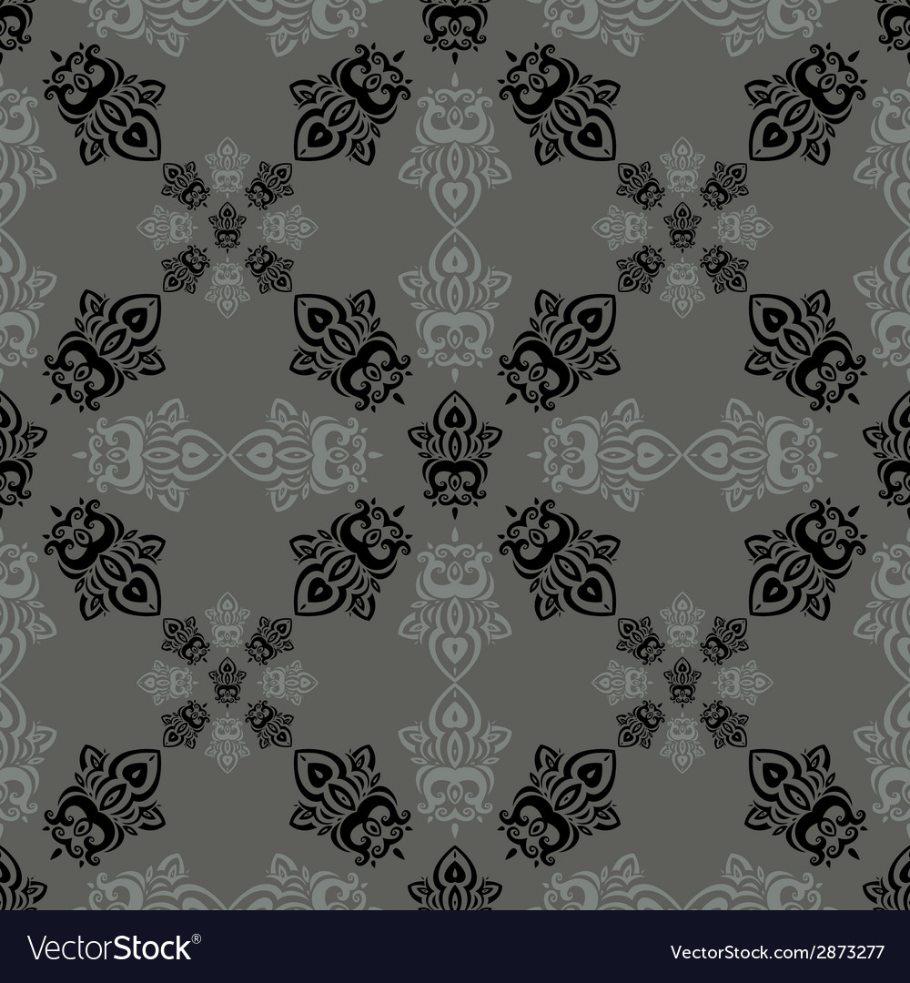 Vintage seamless pattern Royalty Free Vector Image