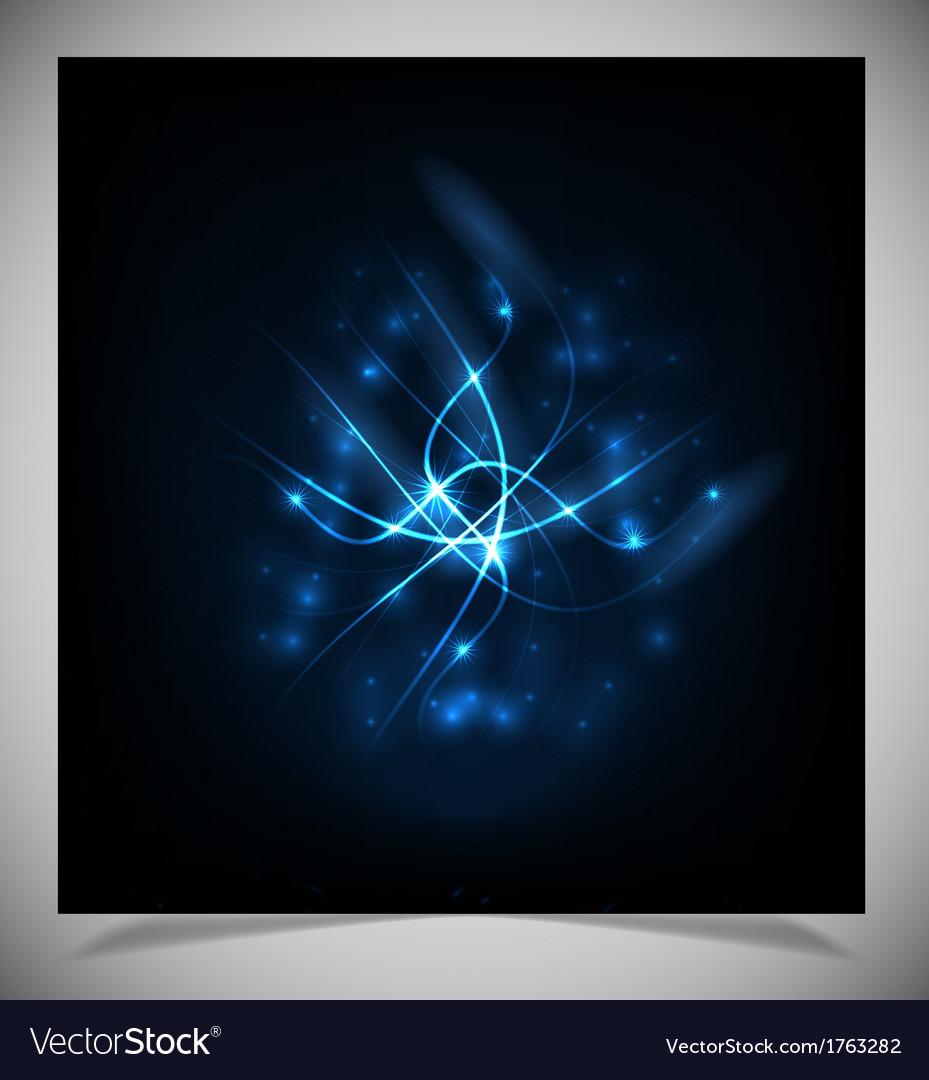 Abstract glowing background Royalty Free Vector Image