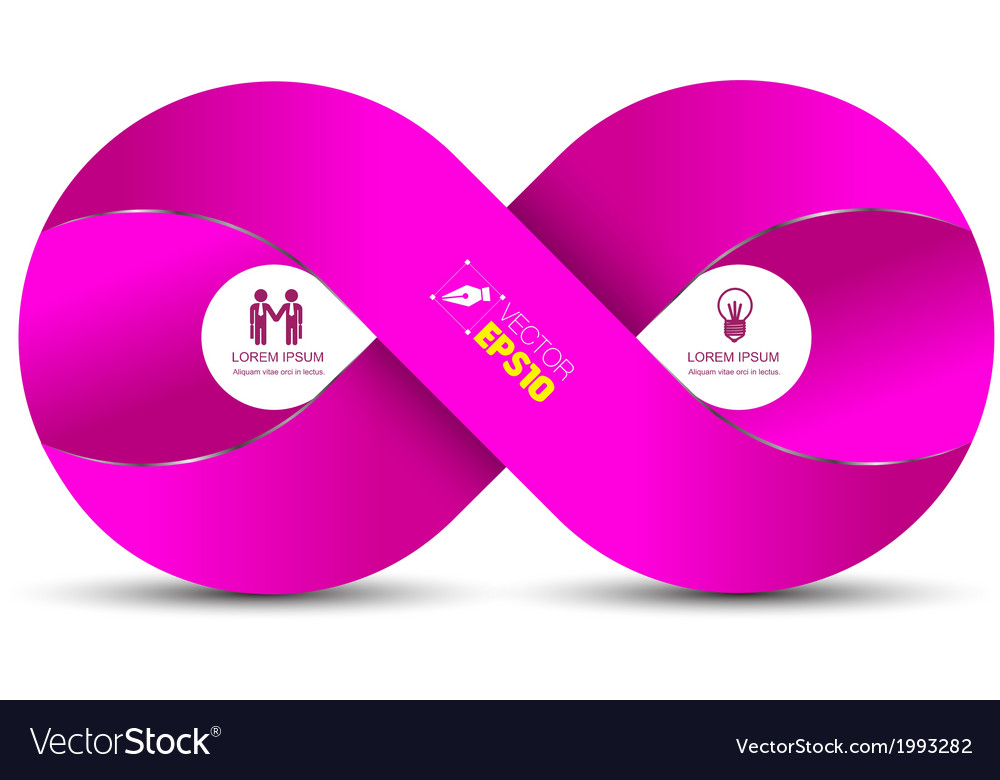 Infinity Royalty Free Vector Image - VectorStock