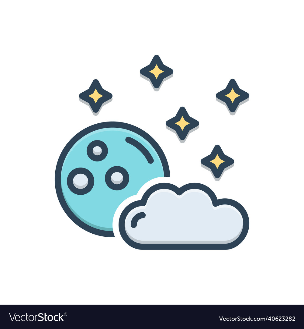 Night Royalty Free Vector Image - VectorStock