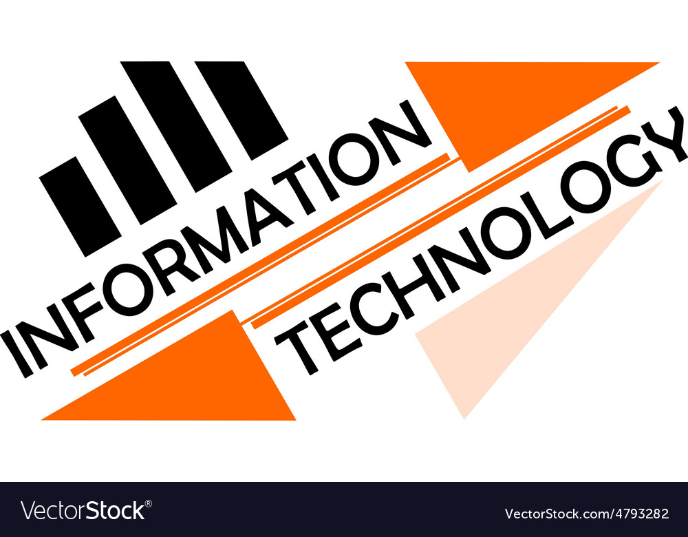 Word cloud information technology Royalty Free Vector Image Word cloud information technology Royalty Free Vector Image