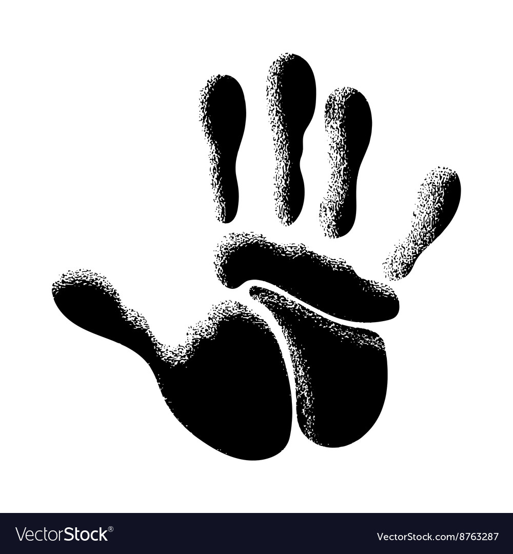 Human hand Royalty Free Vector Image - VectorStock
