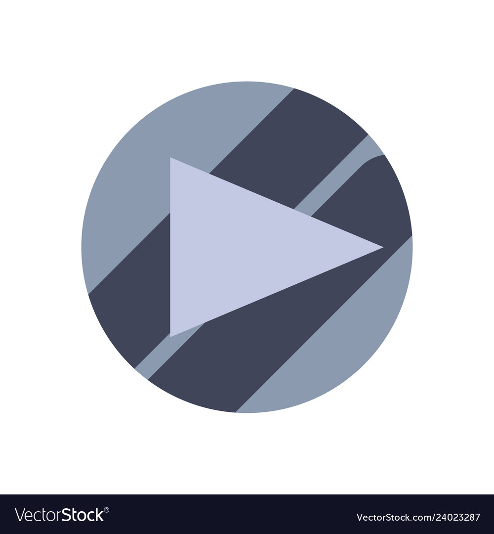 Video player button Royalty Free Vector Image - VectorStock
