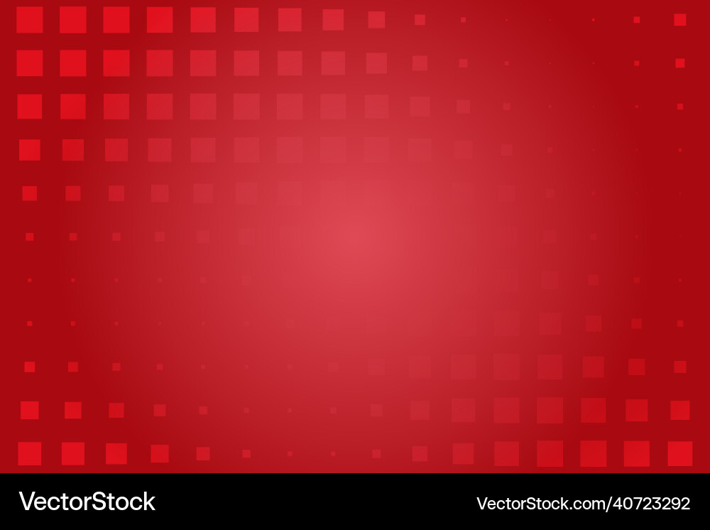 Dark red halftone christmas background scarlet Vector Image