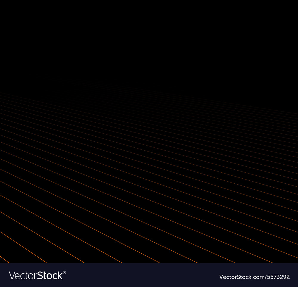 Lines perspective dark background Royalty Free Vector Image
