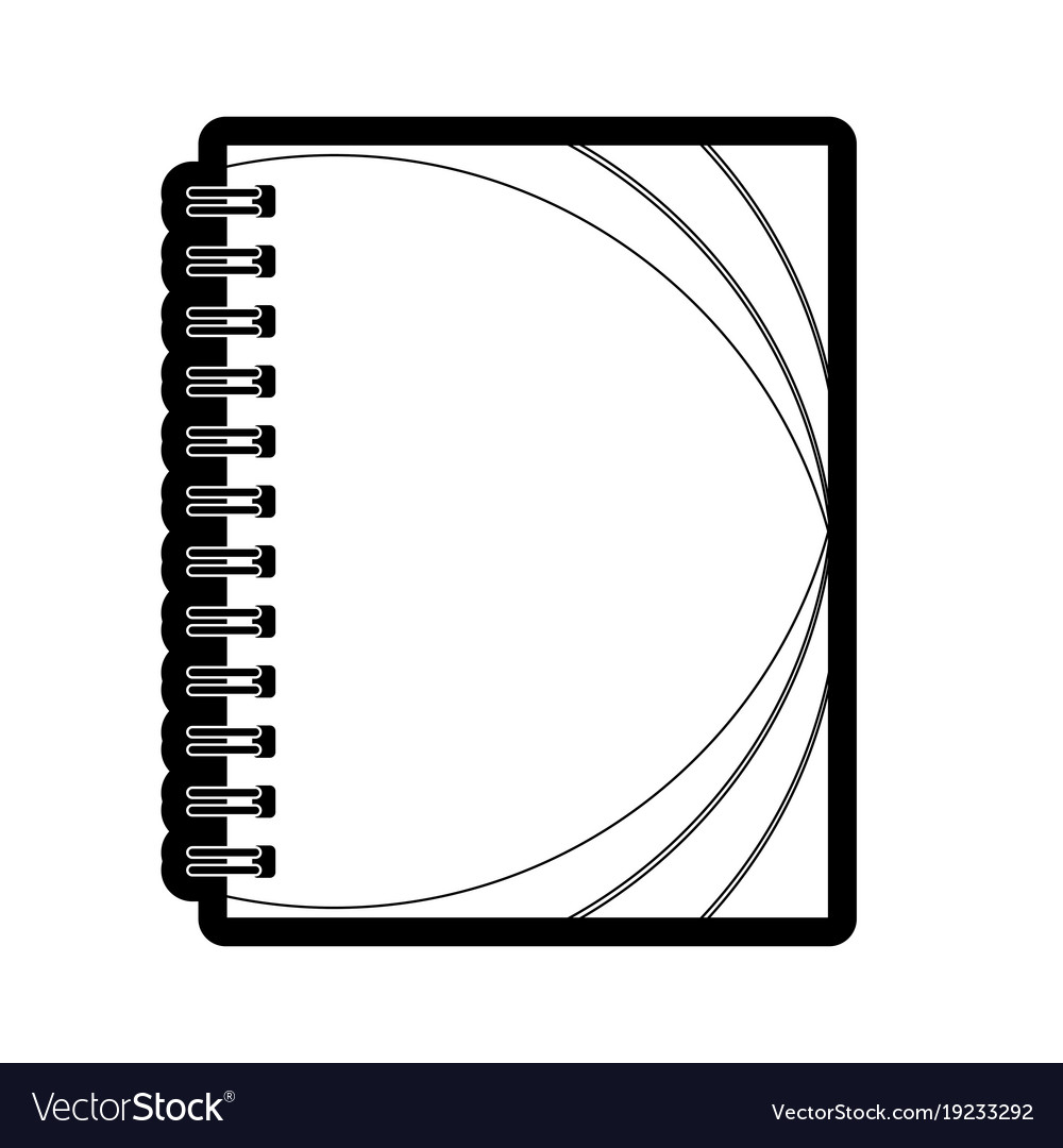 Notebook icon image Royalty Free Vector Image - VectorStock