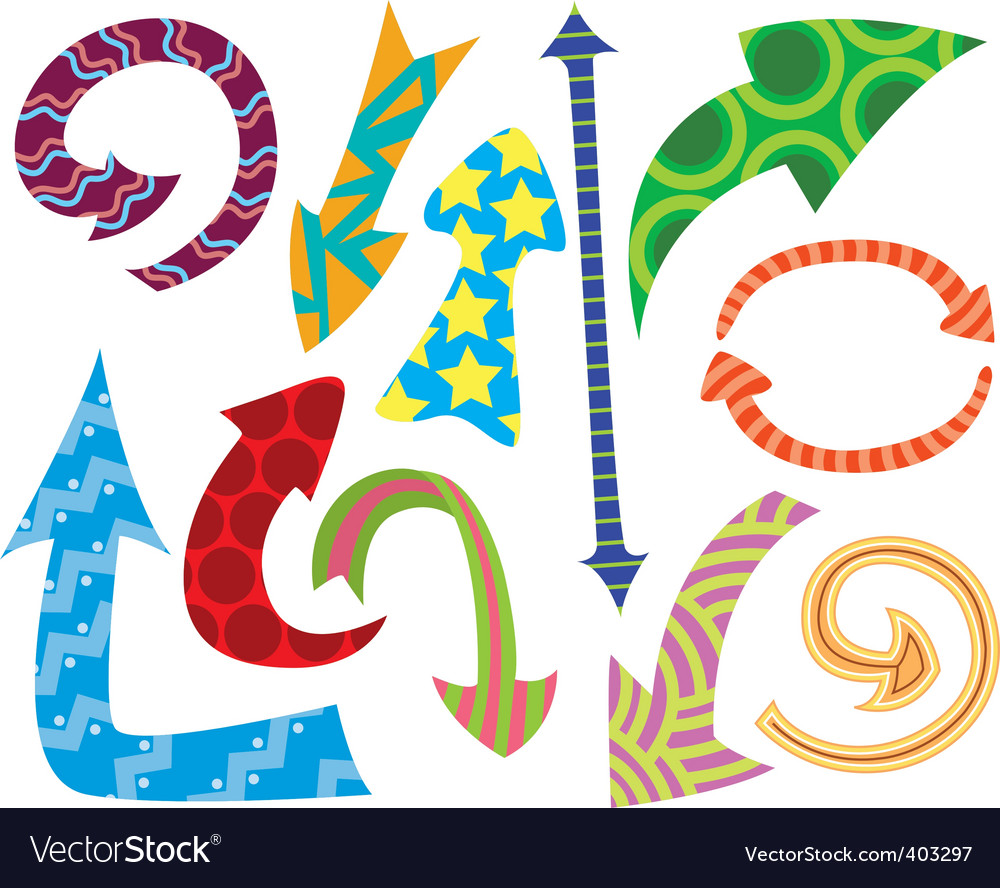 Arrows Royalty Free Vector Image - VectorStock