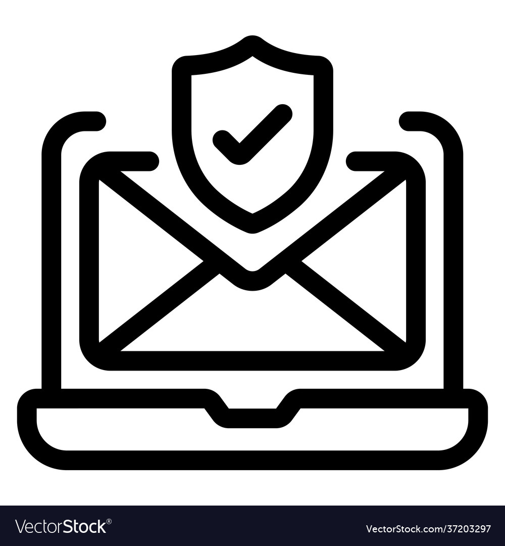 Email security Royalty Free Vector Image - VectorStock