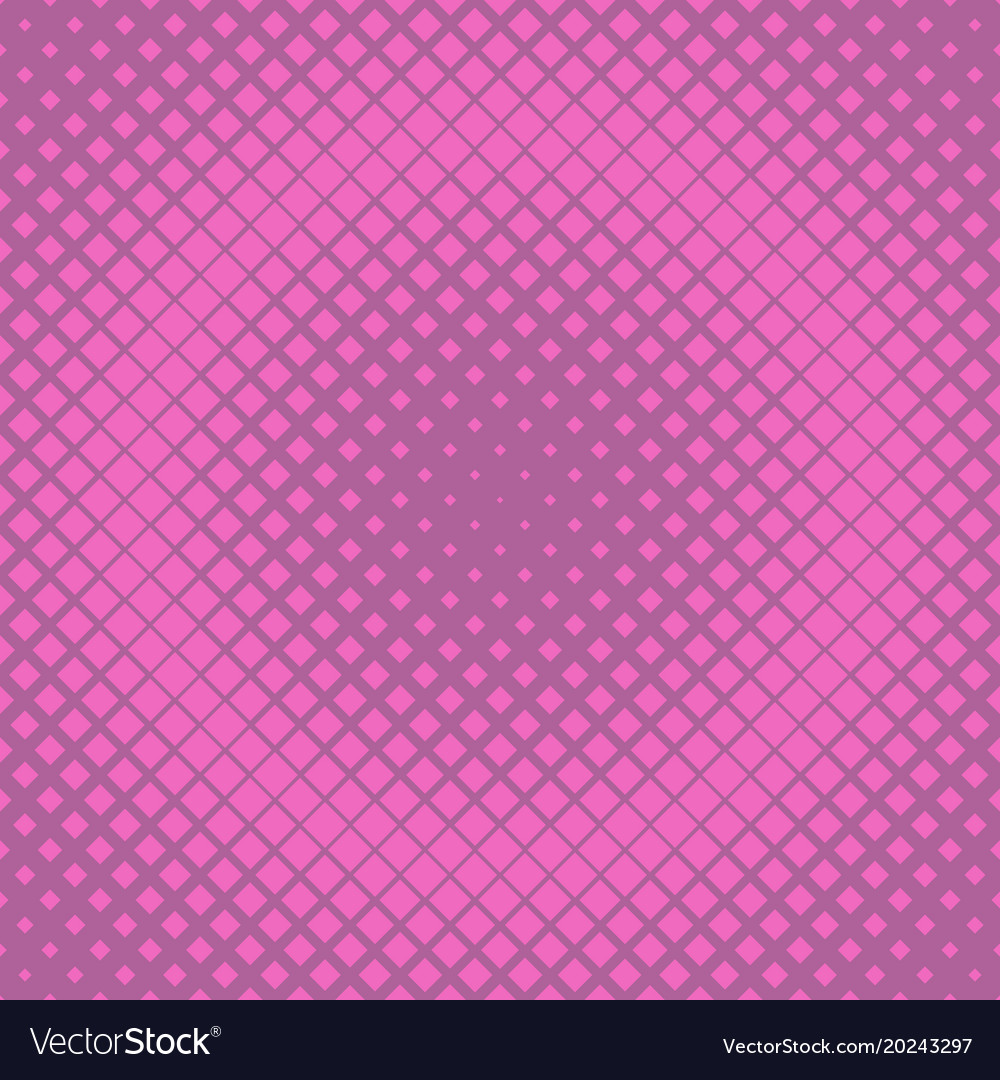 Retro Halftone Diagonal Square Background Pattern Vector Image