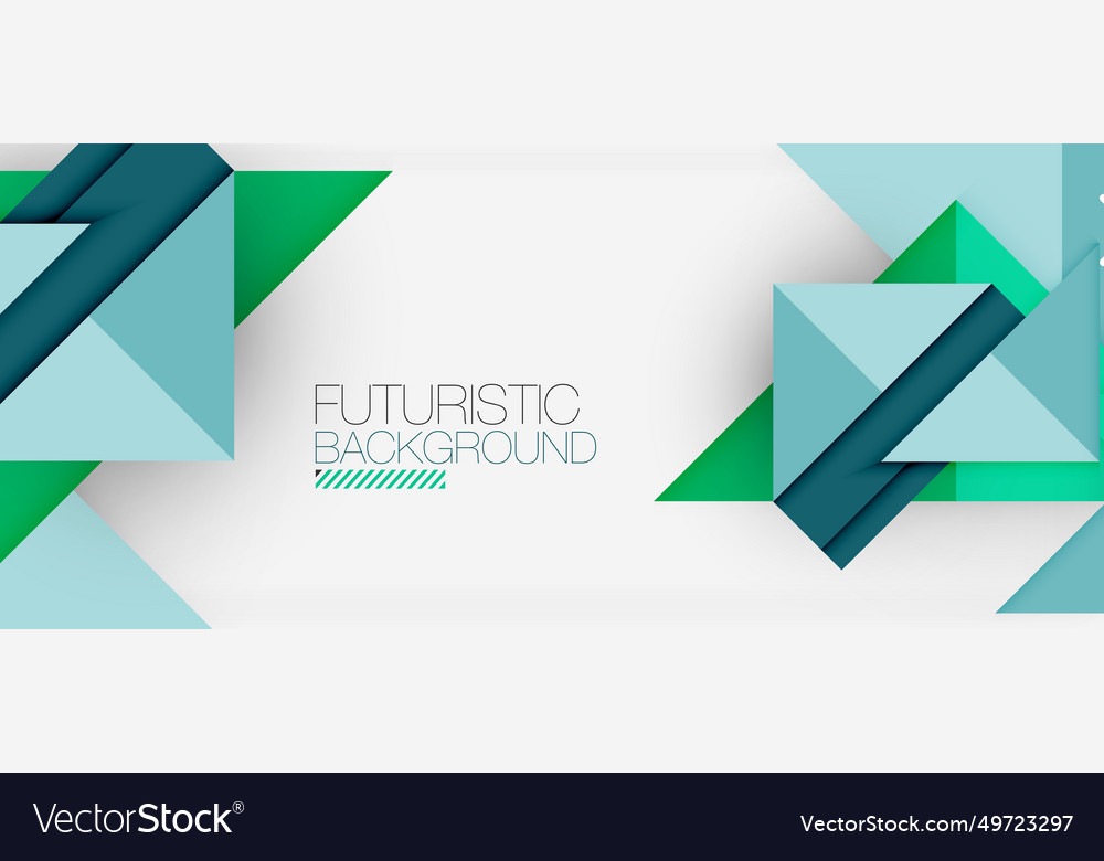 Triangle background Royalty Free Vector Image - VectorStock