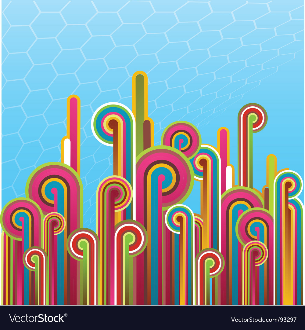 Wavy lines Royalty Free Vector Image - VectorStock