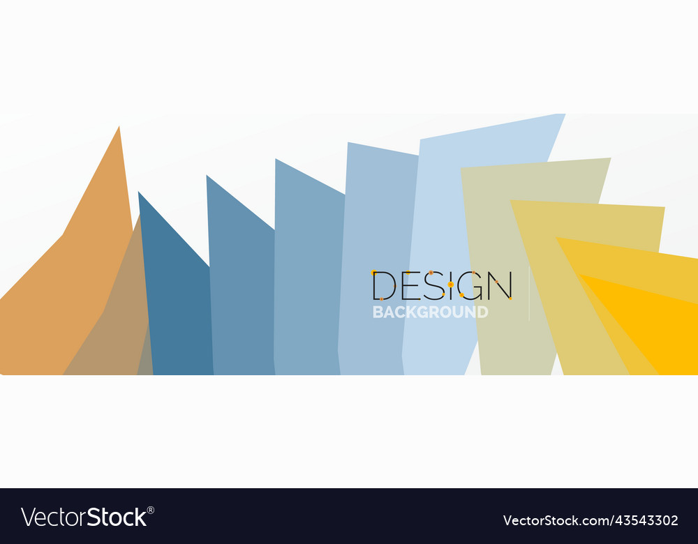 Background creative geometric shapes composition Vector Image