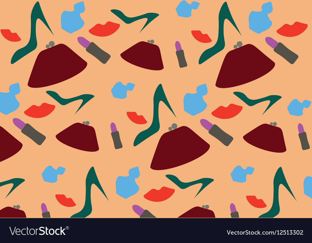Female pattern Royalty Free Vector Image - VectorStock