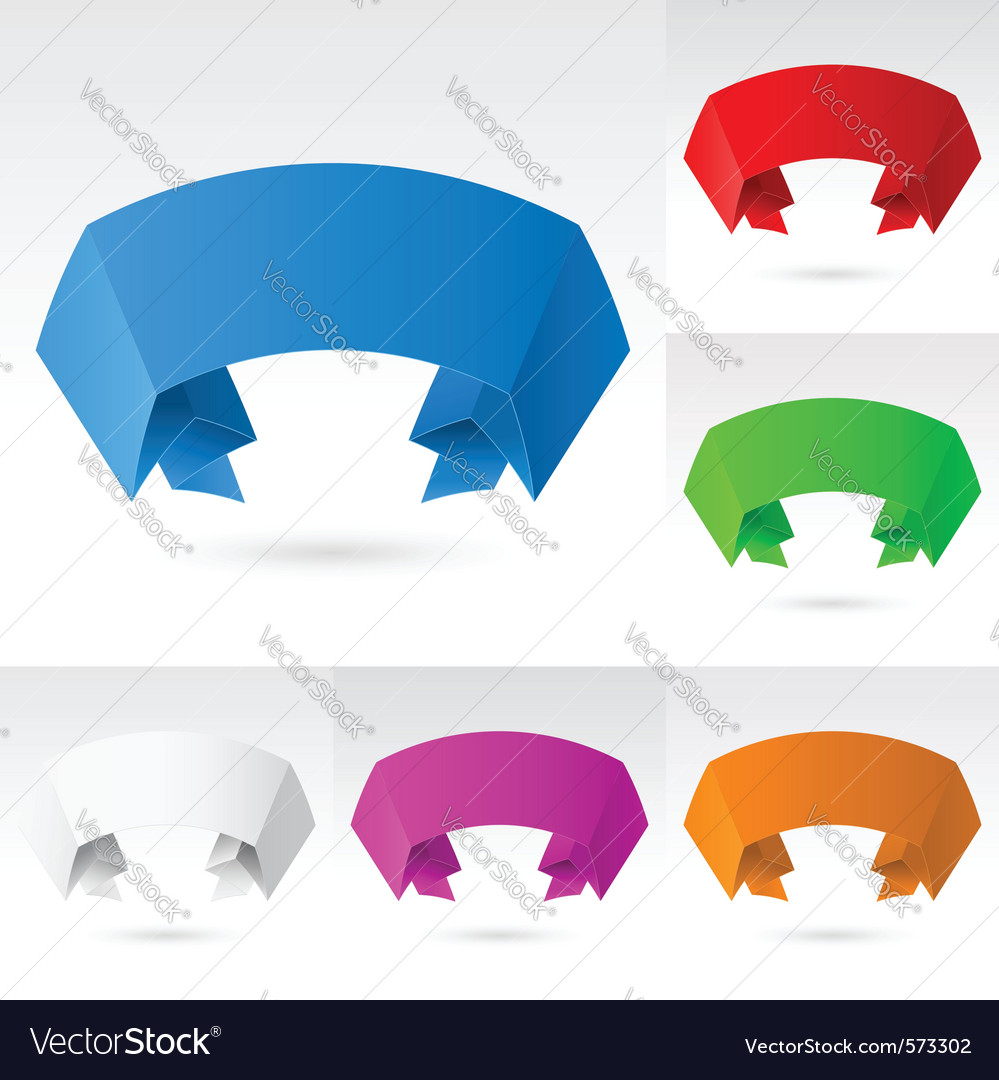 Wave banners Royalty Free Vector Image - VectorStock