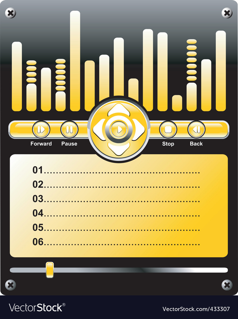 Media background Royalty Free Vector Image - VectorStock