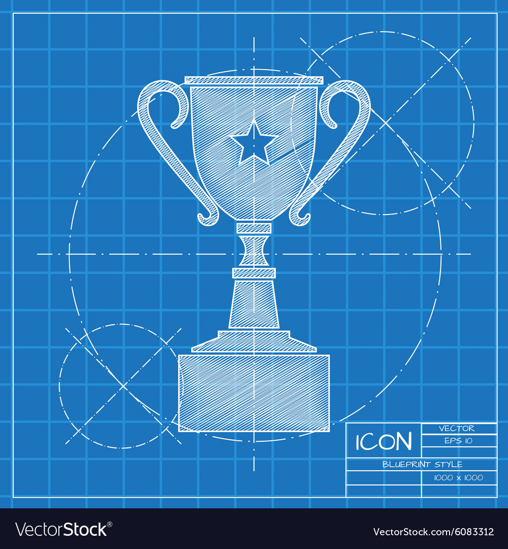 Flat trophy Royalty Free Vector Image - VectorStock