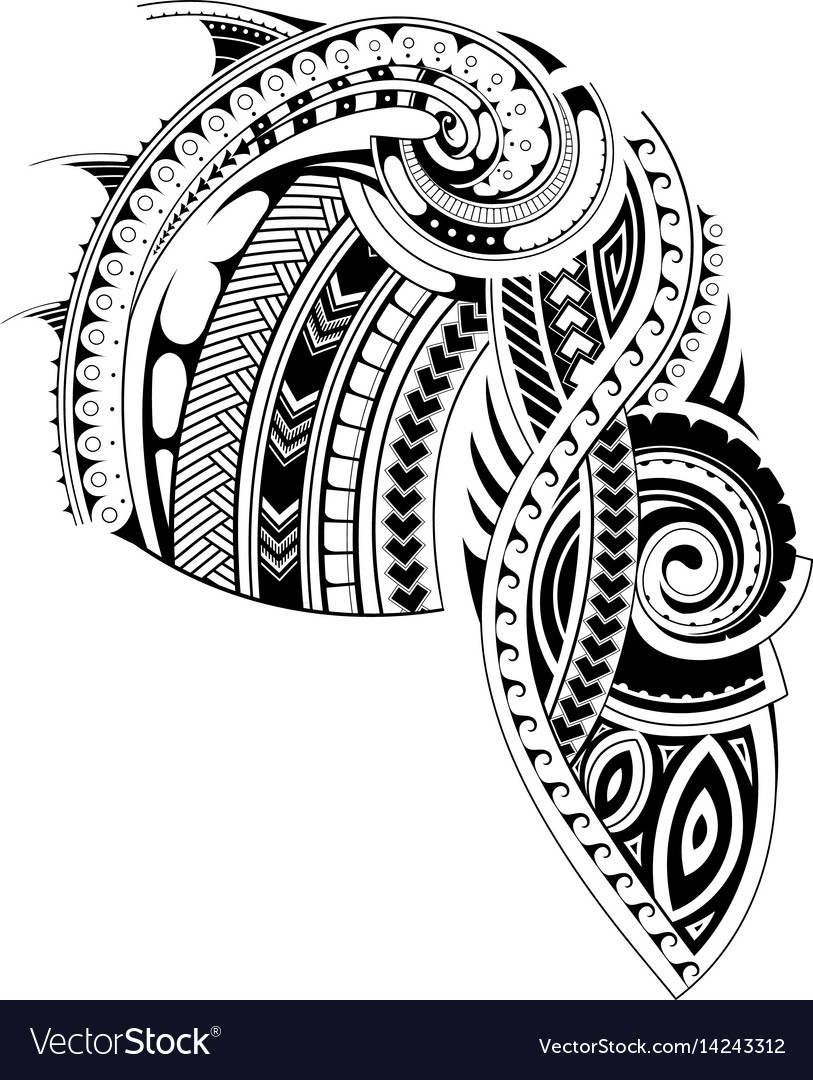 Blank Sleeve Tattoo Template
