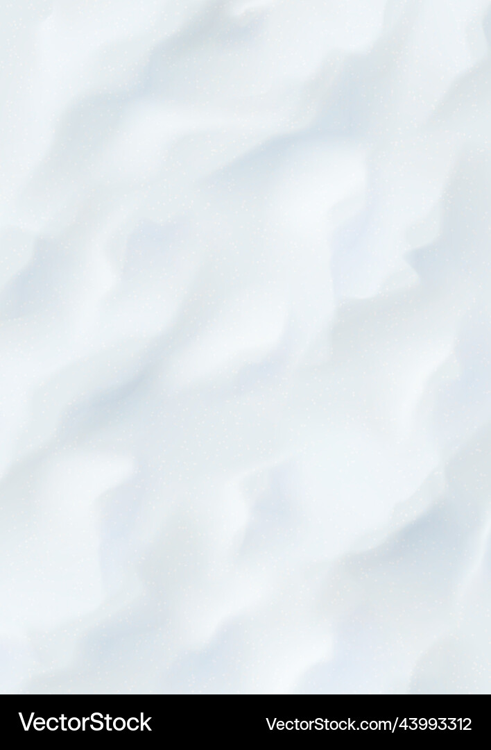Realistic texture of white snow Royalty Free Vector Image