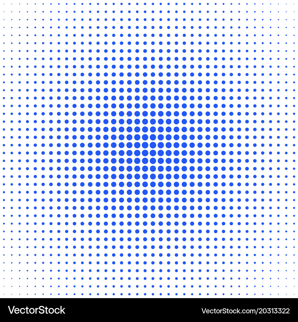 Halftone dotted background pattern design Vector Image